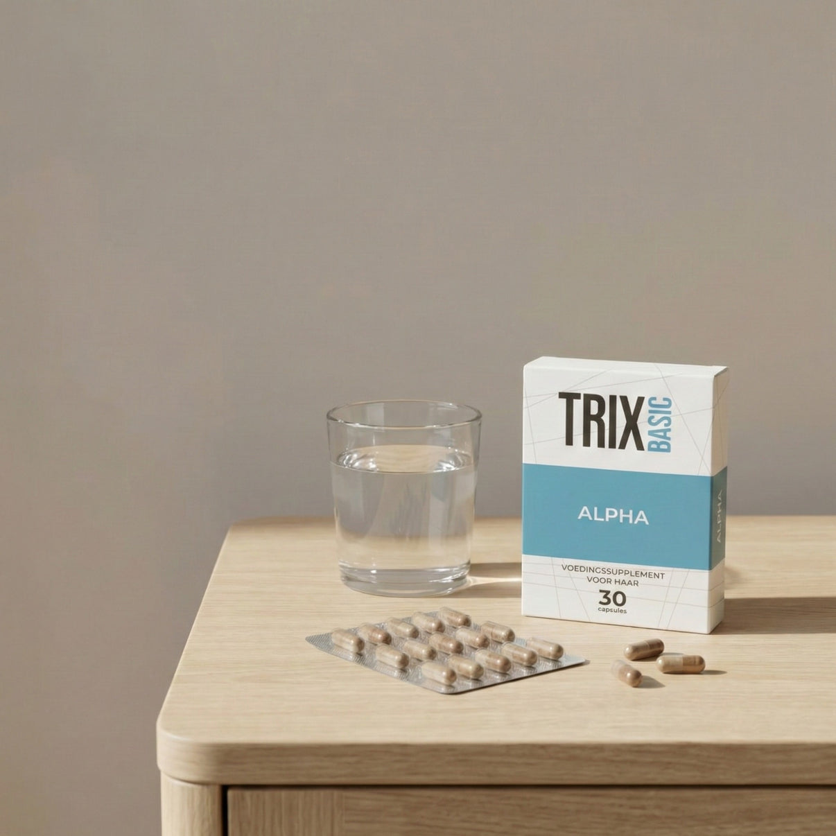 TRIX Basic Alpha - Voedingsondersteuning bij alopecia androgenetica
